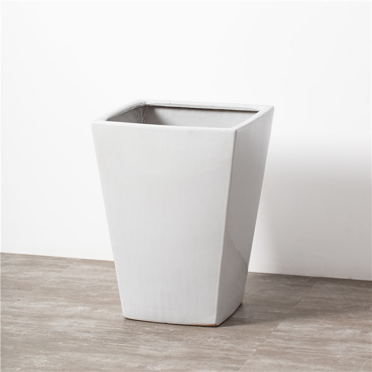 Minimalist style hotel home door decorative garden floor planter tall ...